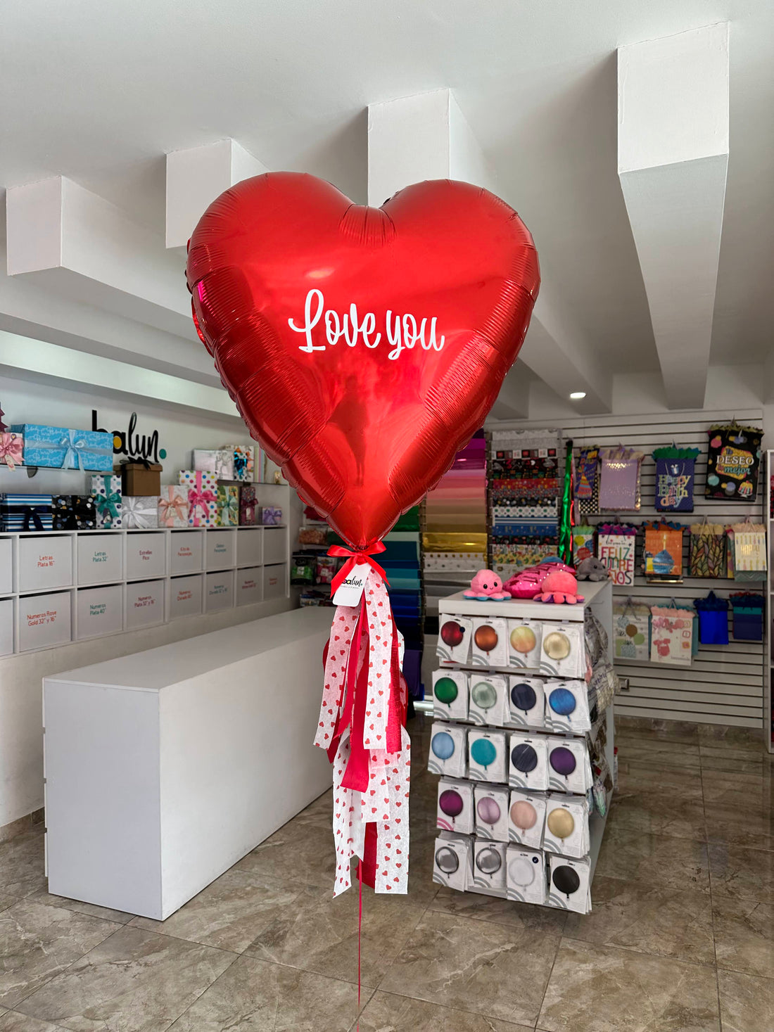 Corazón Gigante Rojo – Balun Globos y Eventos