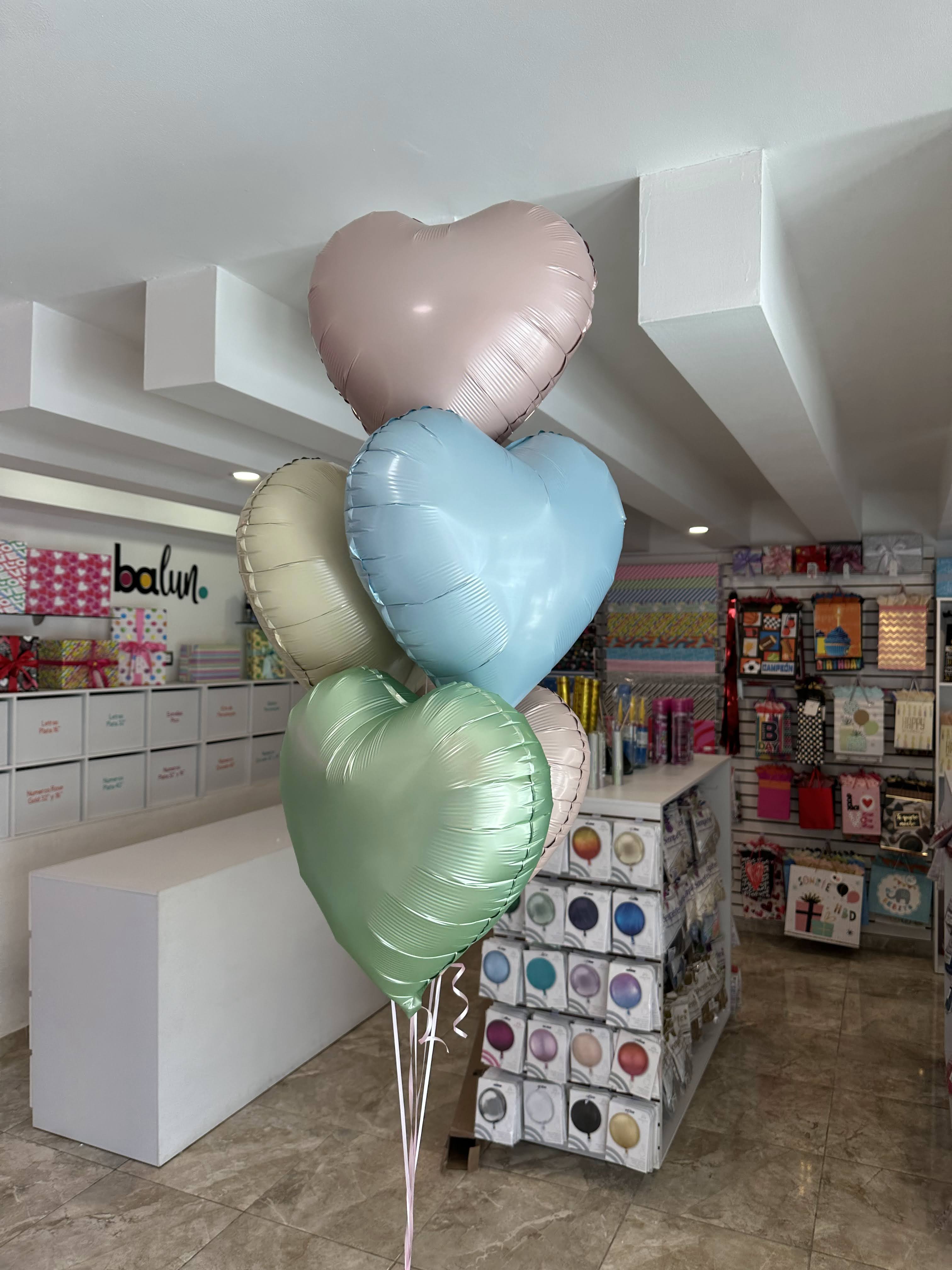 Bundle de Corazones – Balun Globos y Eventos