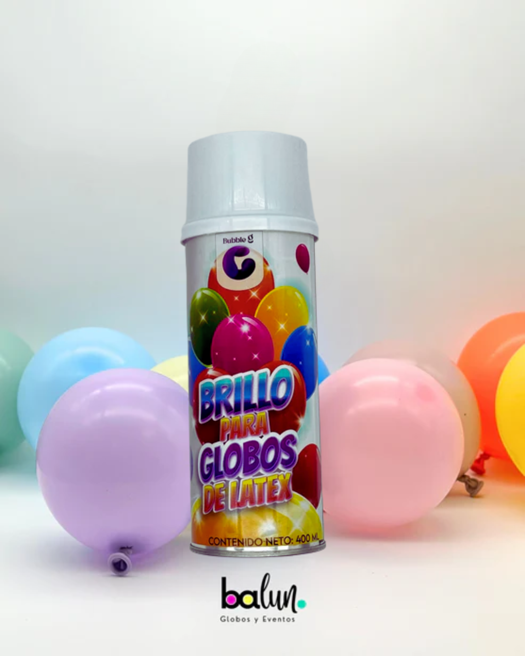 Brillo Bubble G 400mL – Balun Globos y Eventos