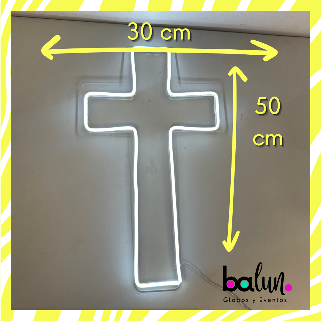 Cruz (Renta Letrero Neón) – Balun Globos y Eventos